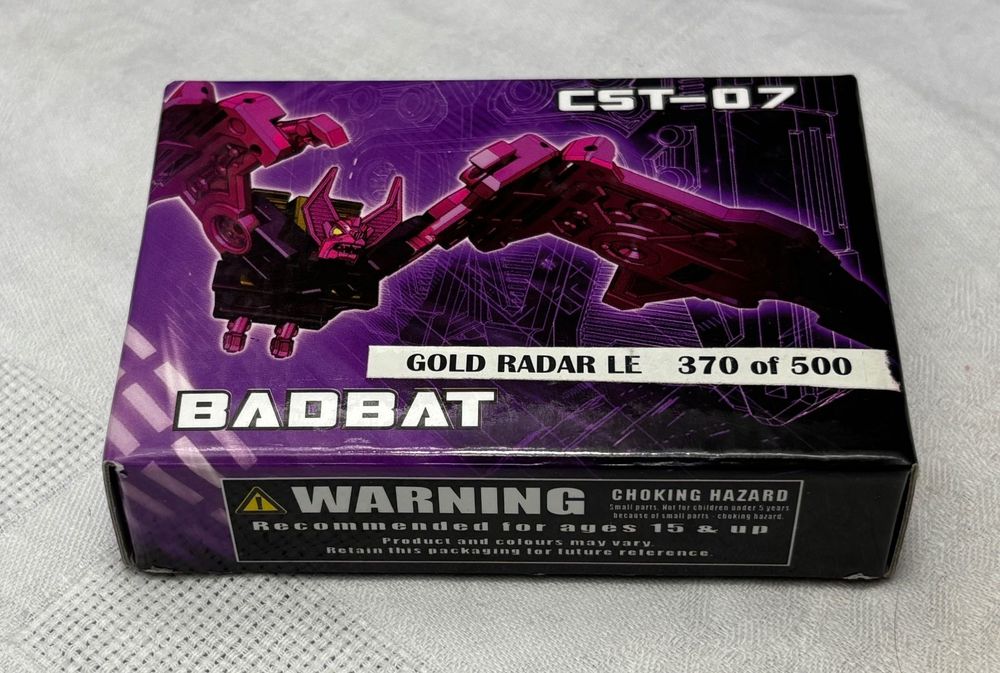 111 CST-07 Badbat Gold Radar LE KFC Toys Transformers sealed | Kaufen ...