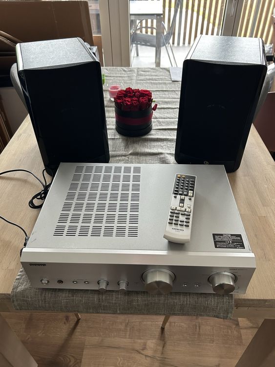 Onkyo Verstärker A-9155 und Boston A26 Regal Lautsprecher (Gebraucht) in Lengnau AG für CHF 100 ...