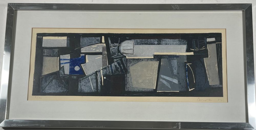 Interessante Moderne Lithographie unleserlich Signiert (Gebraucht) in Root für CHF 15 – mit ...