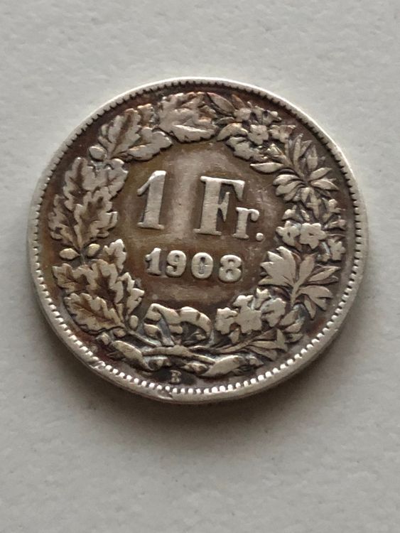 1 Fr. 1908 | Kaufen auf Ricardo