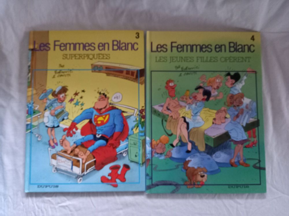 Lot de 9 Bandes dessinées Les Femmes en Blanc (D'occasion) à Rossens FR ...