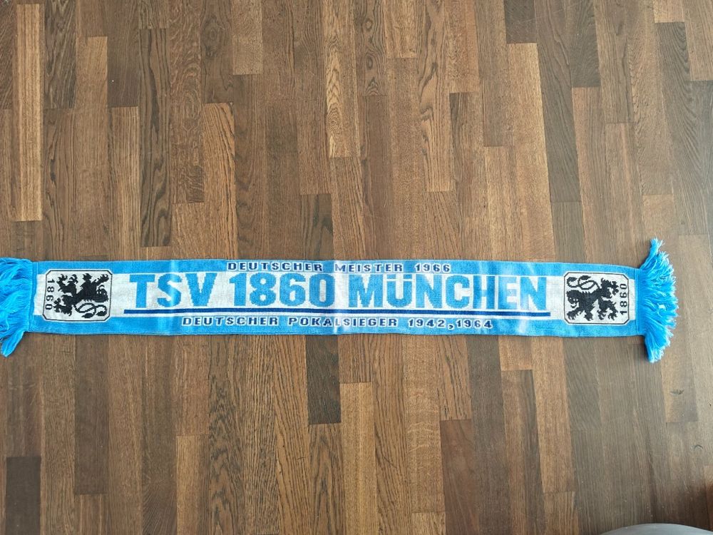TSV 1860 München Fan-Schal – Deutscher Meister & Pokalsieger (Gebraucht ...