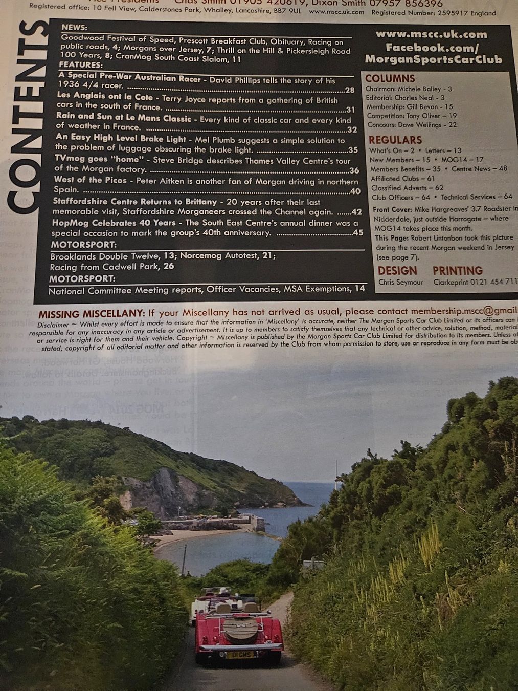 Miscellany 8/14 MorganSports Car Club Morgan 4/4 xx (Gebraucht) in ...