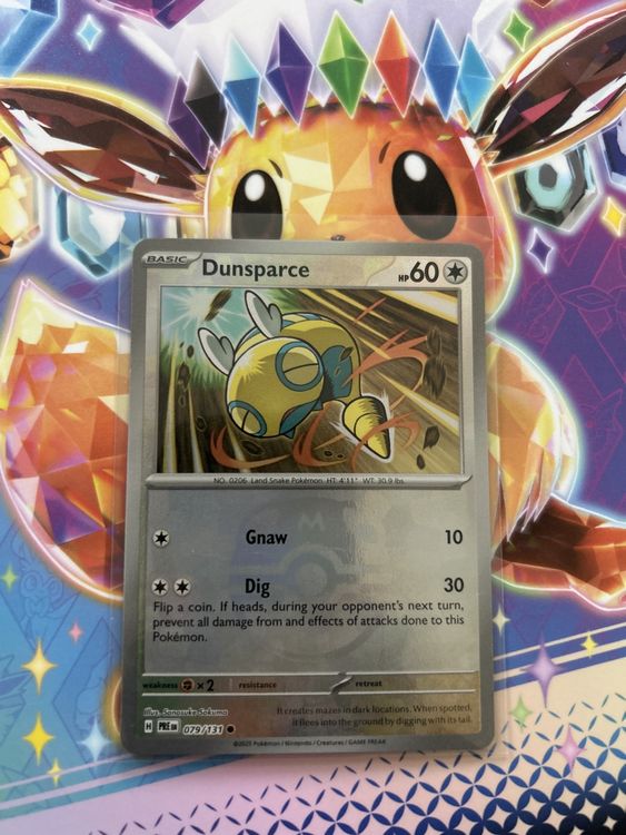 Prismatic Evolutions Dunsparce Master ball 079/131 (Neu (gemäss ...