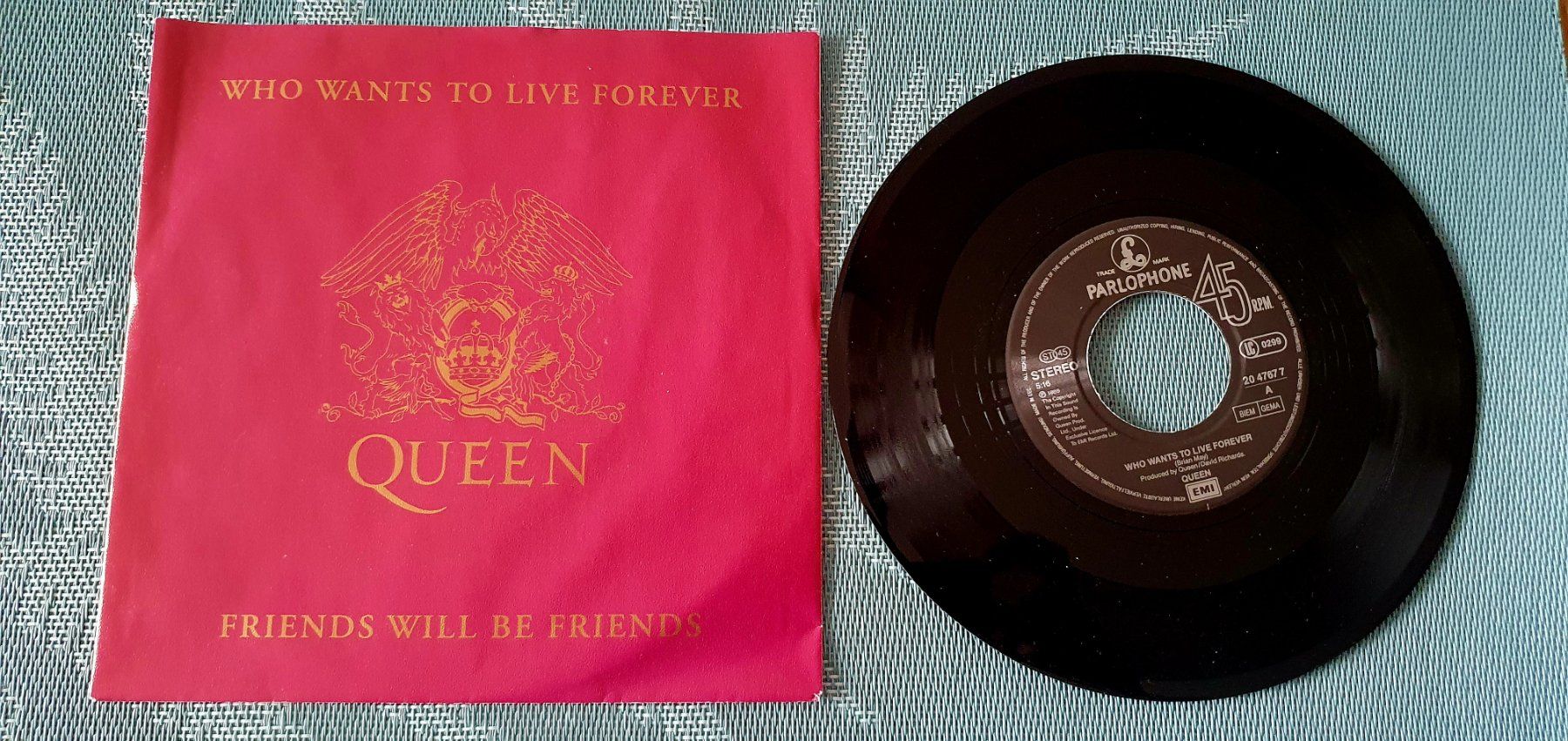 QUEEN, Who wants to live forever, Single, NEUWERTIG! (Neu (gemäss ...