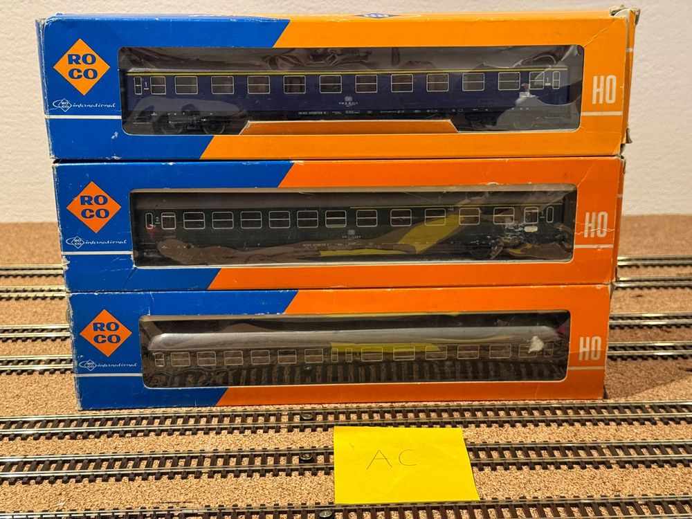 Roco 3er Set DB D-Wagen H0 4256 und 4243 (Gebraucht) in Goldau für CHF ...