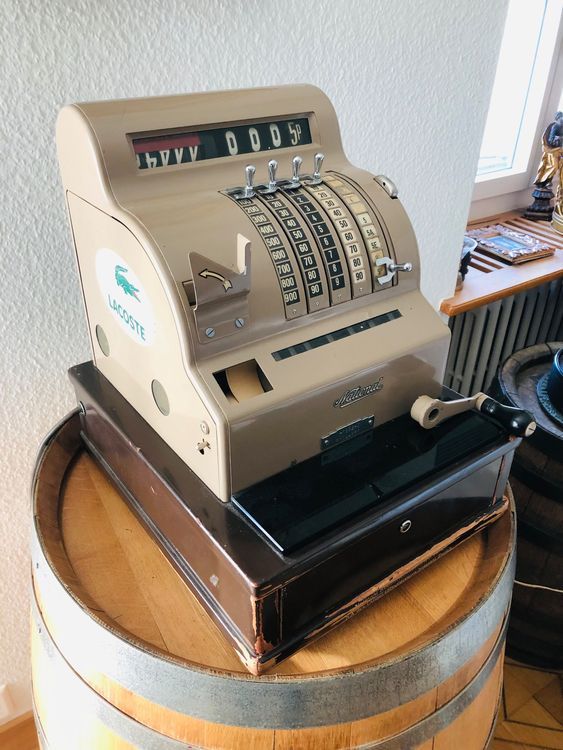 Alte Antike Registrierkasse in sehr gutem Zustand | Kaufen auf Ricardo