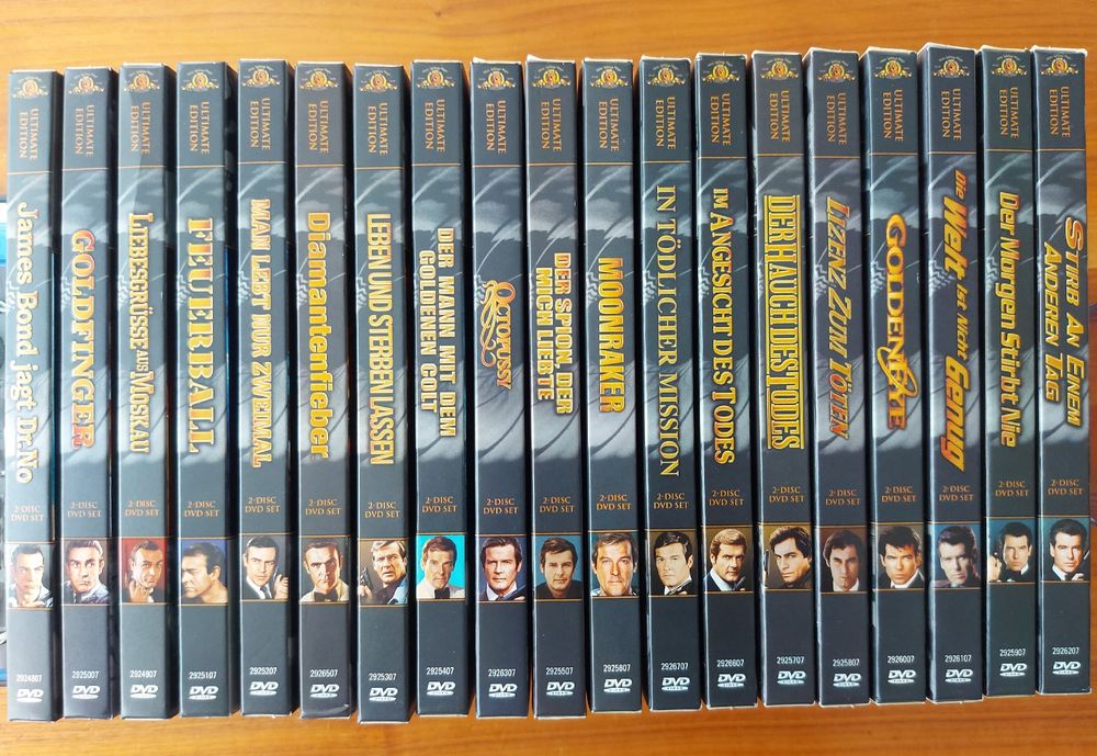 James Bond ultimate edition collection DVD's (Gebraucht) in Nunningen ...
