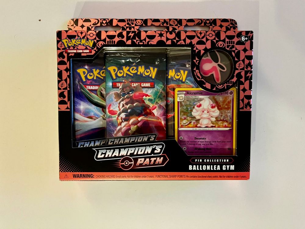 Pokémon TCG Champion's Path Pin ColleCtion Ballonlea EN (Neu und ...