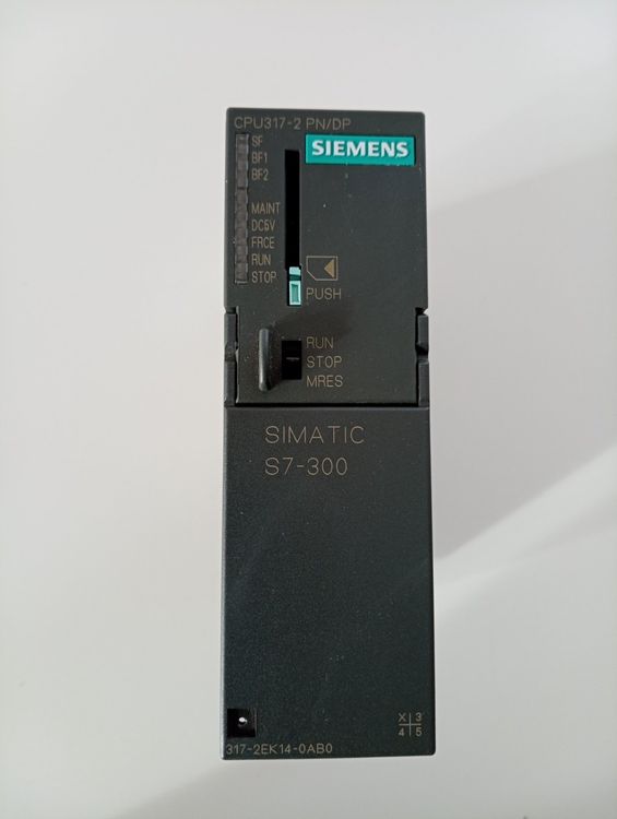 Siemens SIMATIC S7-300 CPU 317-2 PN/DP / 6ES7317-2EK14-0AB0 | Acheter ...