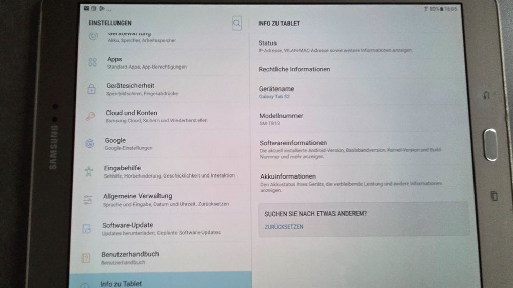 Samsung Galaxy Tab 2 (SM-813) - Guter Zustand! (Gebraucht) in Grenchen ...