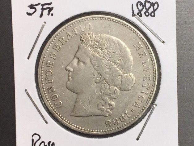 5 Franken 1888 | Kaufen auf Ricardo