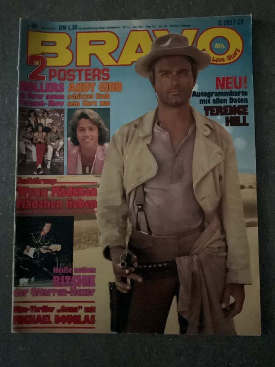 Bravo-Heft Nr. 30/1978mit Terence Hill & Stars - Rarität! (Gebraucht ...