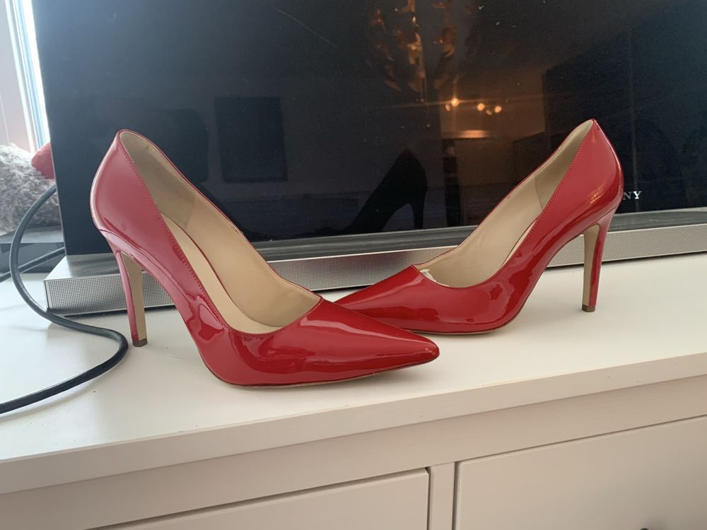 Pumps rot Lack Domina 38 neu Högl wie Peter Kaiser (Neu (gemäss ...