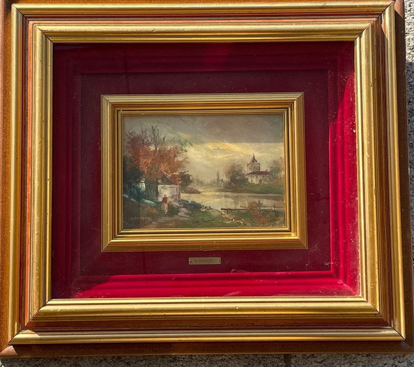 G.Herbert Landschaft Gemälde (Gebraucht) in Root für CHF 55 – mit Lieferung auf Ricardo kaufen