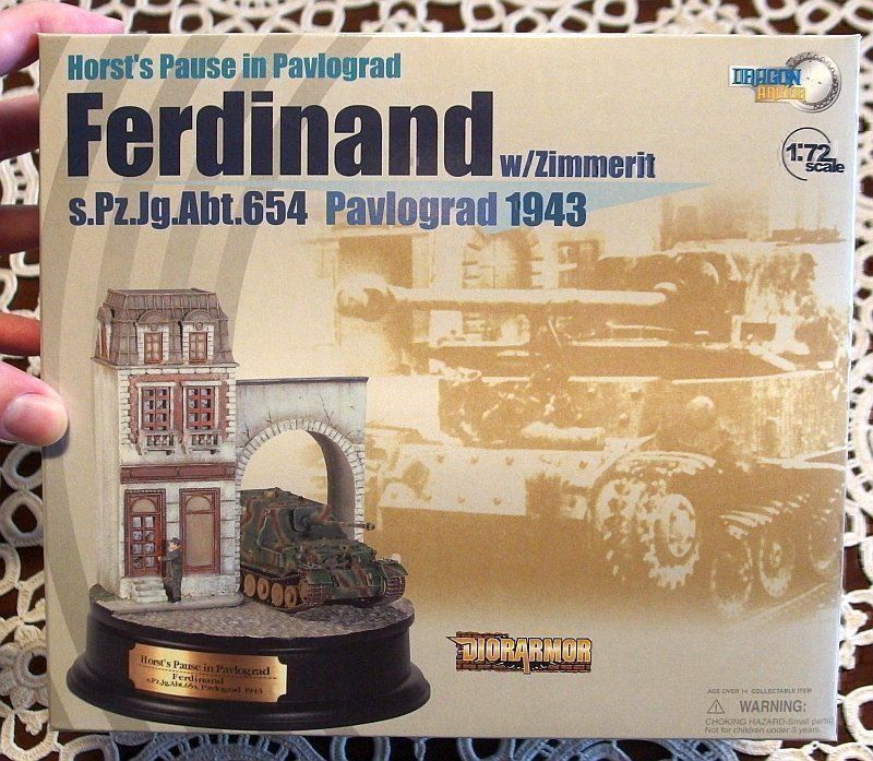Dragon Armor Ferdinand sPz Jg Abt 654 (Neu und originalverpackt) in ...