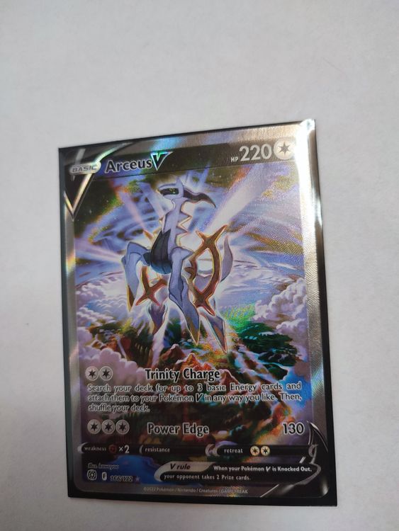 Pokémon Arceus V 166/172 Brilliant Stars | Kaufen auf Ricardo