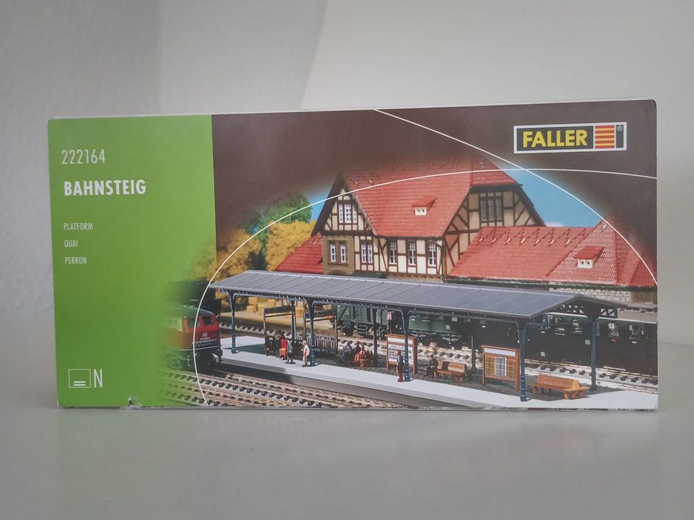 Bahnsteig / Perron - Bausatz - M1:160 (Faller 222164) (Neu und ...