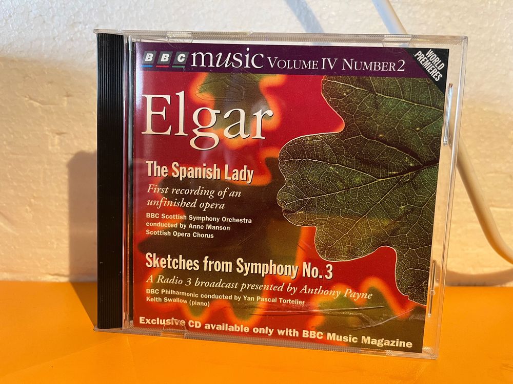 Edward Elgar - The Spanish Lady/Sketches Symph.3 - SRA03B (Neu (gemäss ...