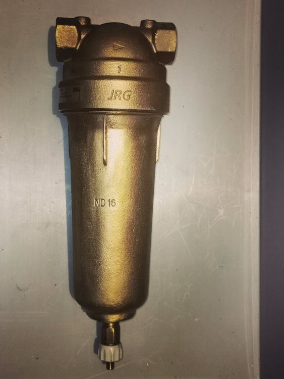 JRG Wasserfilter PN 16 DN 25 1" Rotguss | Kaufen auf Ricardo