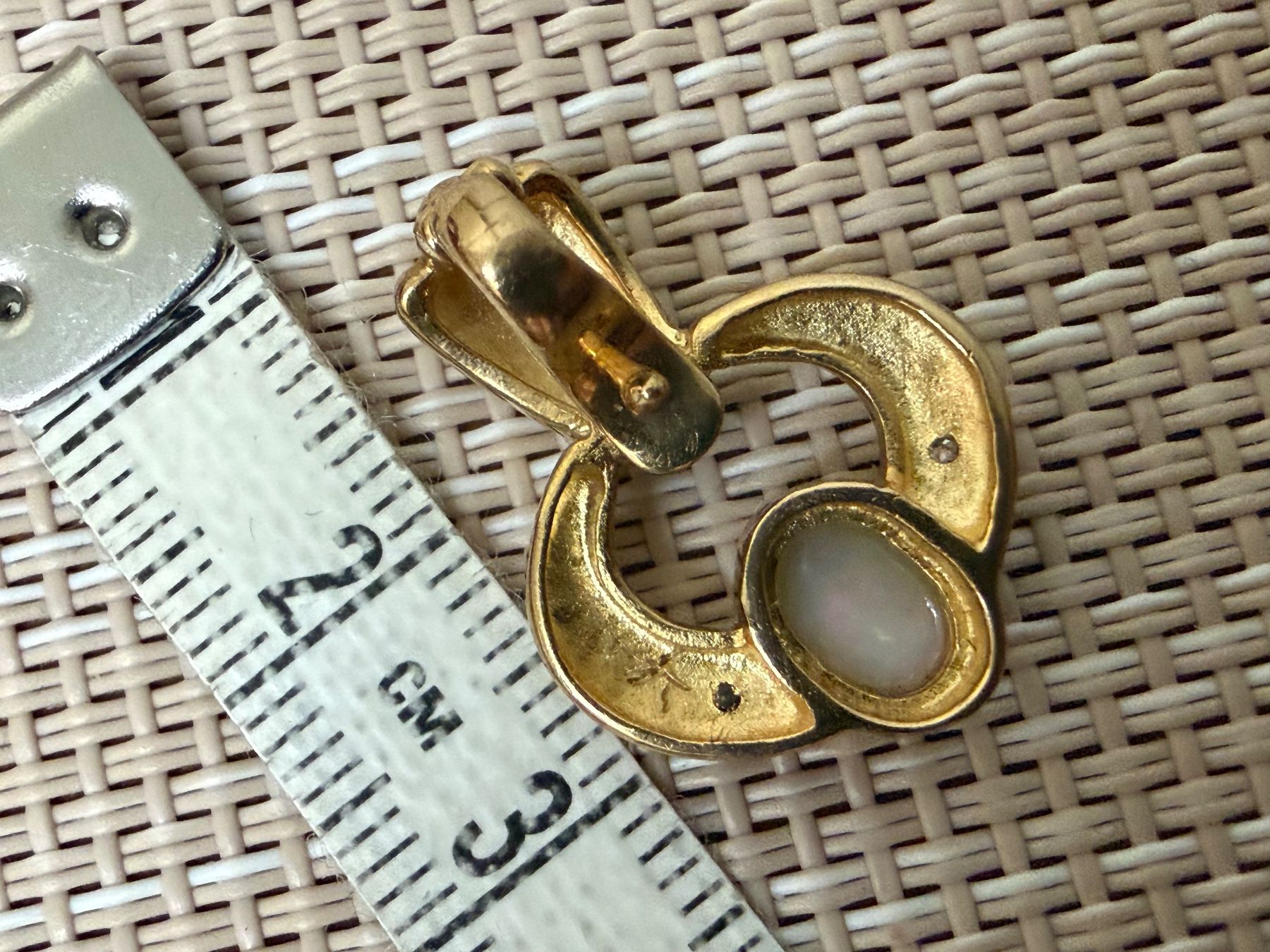 Gold Anhänger mit Opal und Diamanten 333, 8K (Gebraucht) in Spiegel b ...