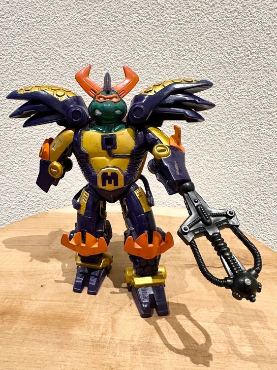 1994 tmnt vintage cyber samurai Mike ninja turtles 90er Rar (Gebraucht ...