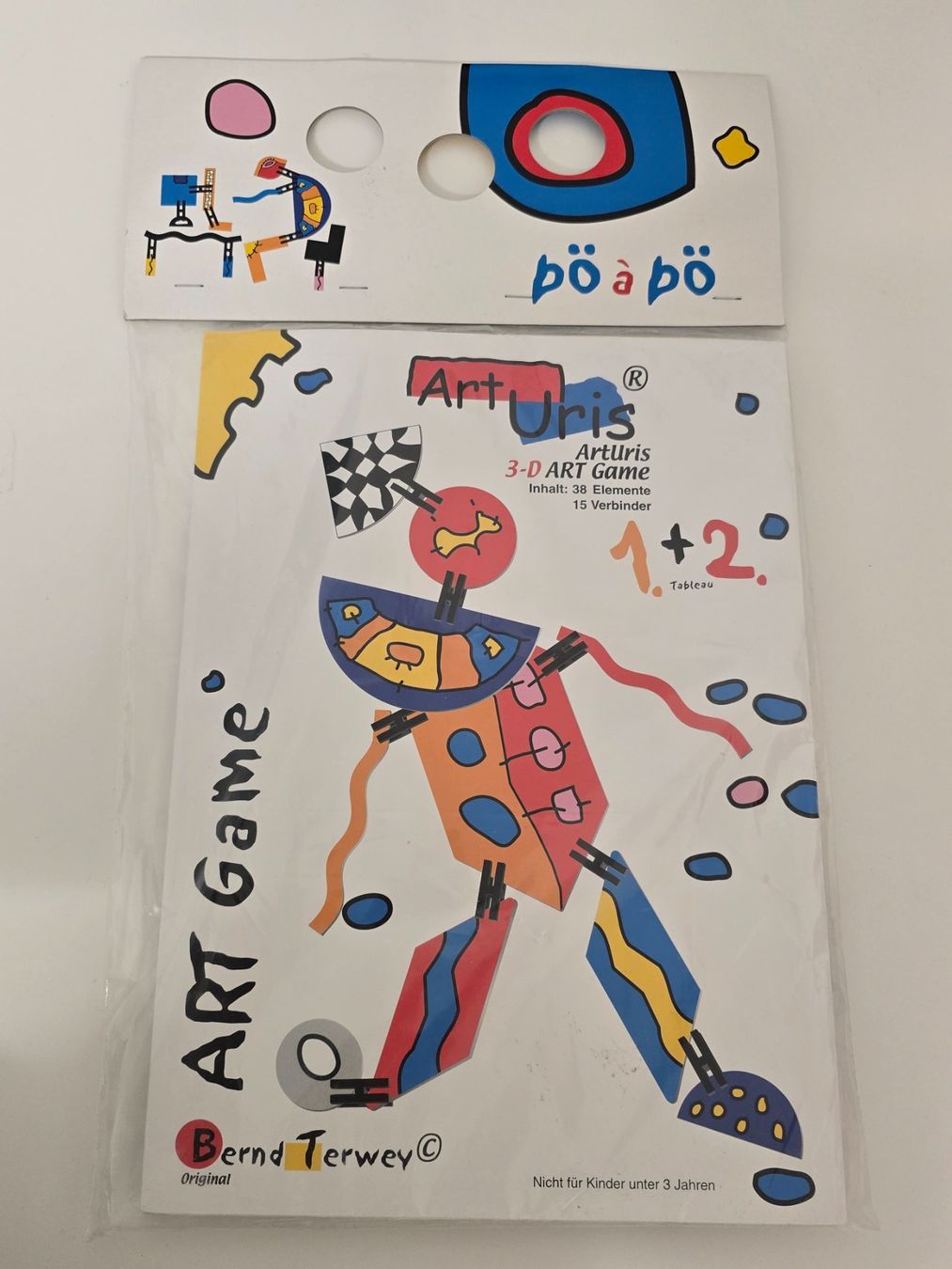 Naef ArtUris 3D Steckspiel OVP komplett, Designklassiker (Neu und ...