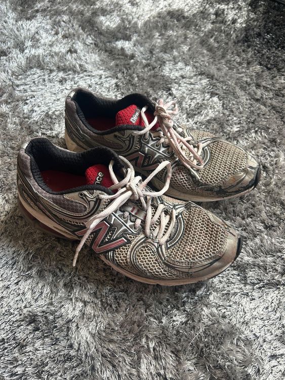 New Balance 860 White/Red | Kaufen auf Ricardo