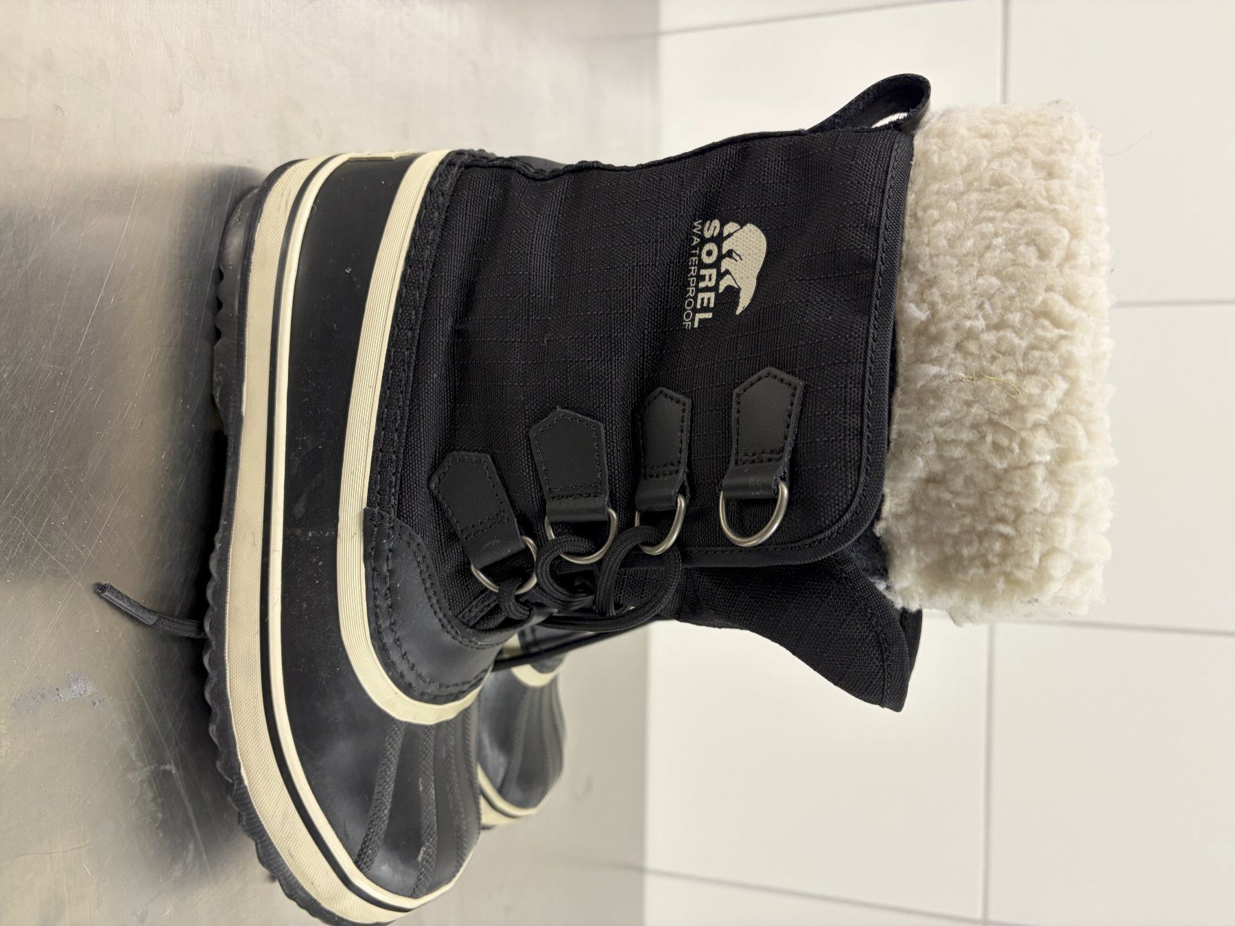 SOREL Winterstiefel – Schwarz – Gr. 38 – Wasserdicht (Gebraucht) in ...