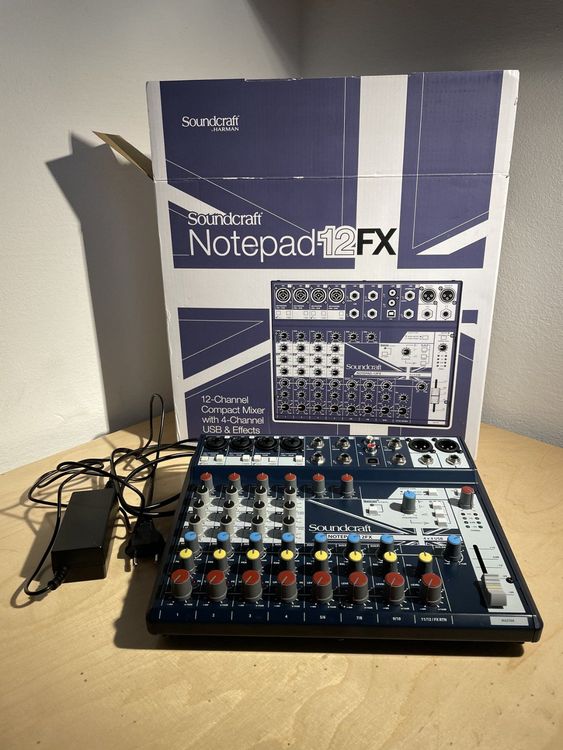 Soundcraft Notepad-12FX (Gebraucht) in Meilen für CHF 95 – mit ...