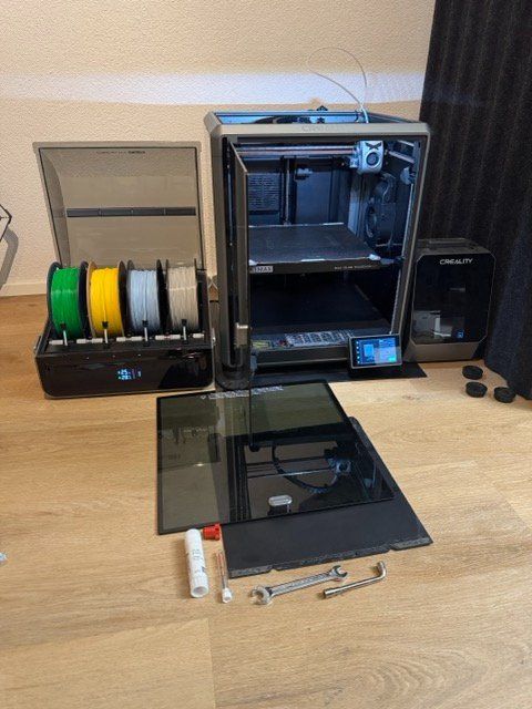 3D Drucker Creality K1 MAX inkl. CFS Multifarben & Garantie (Gebraucht ...