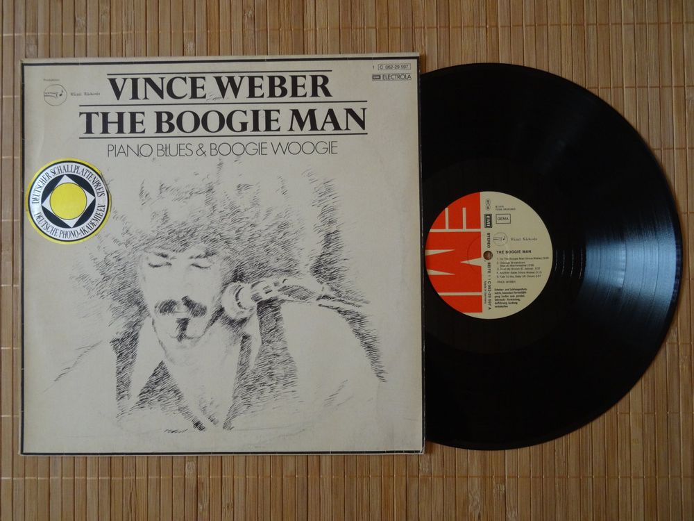 Vince Weber–The Boogie Man (Piano Blues & Boogie Woogie), P5 (Gebraucht ...