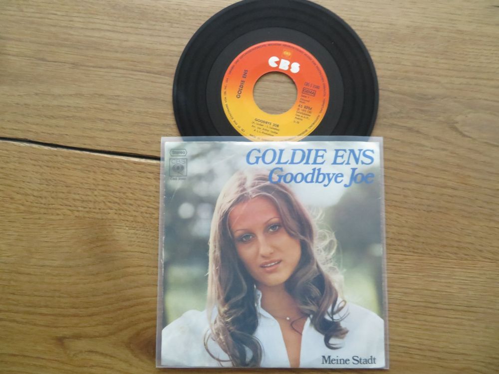Goldie Ens - Goodbye Joe - Single Schallplatte Rarität! (Neu (gemäss ...