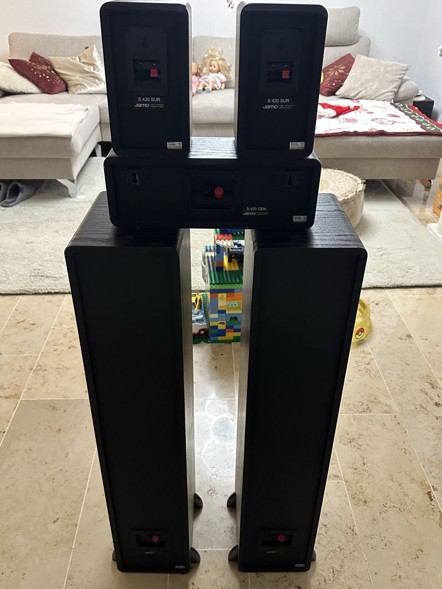 Heimkino Lautsprecher System 2x Stand / 2x Rear / 1x Center (Gebraucht ...