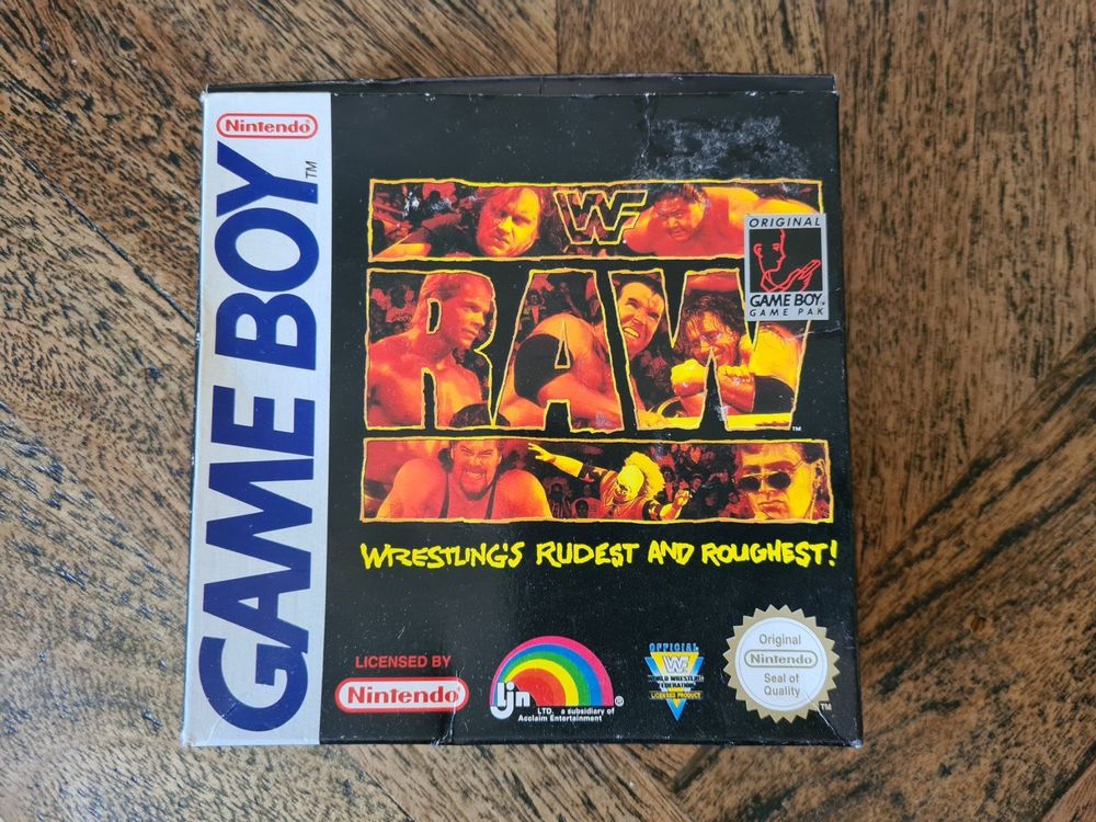 WWF Raw Gameboy Classic OVP (Gebraucht) in Zürich für CHF 24 – mit ...