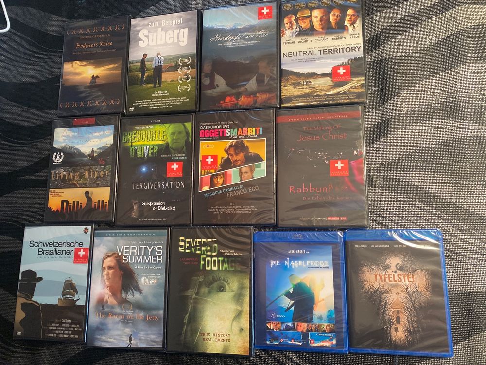 13 Schweizer Filme Neu OVP SRF Liff Gasser Suberg (Neu und originalverpackt) in Teufenthal AG ...