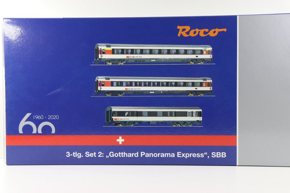 Roco 74082 SBB Gotthard-Panorama Express Set2 H0 (Gebraucht) in Ried (Muotathal) für CHF 149 ...