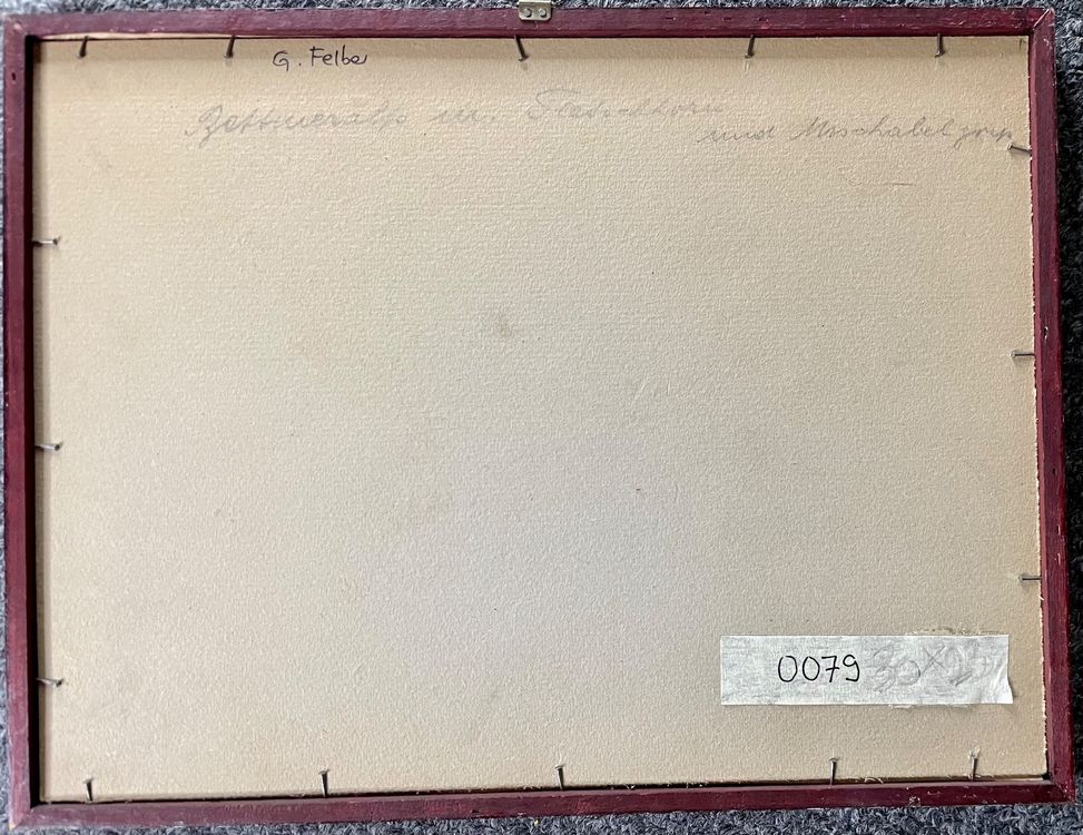 Carl Friedrich Felber 1880-1932, Aquarell | Kaufen auf Ricardo