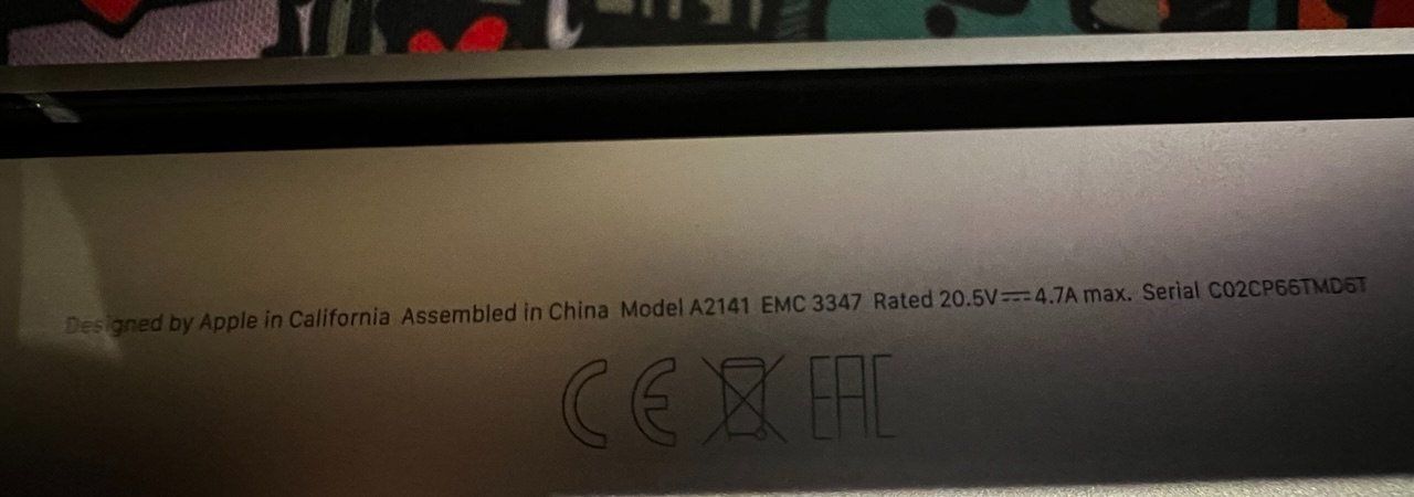 MacBook Pro (16 Zoll, 2019) i7/16Gb/1Tb SSD (Defekt) in ...