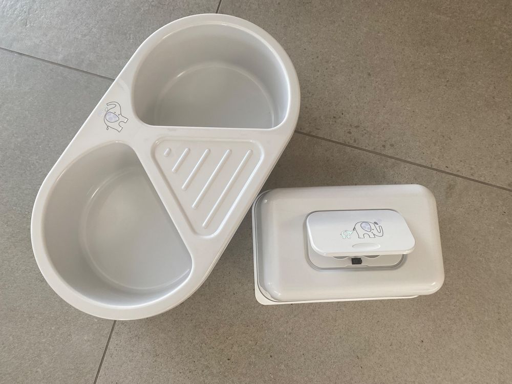 Bébé-jou Feuchttücherbox & Waschschüssel | Kaufen auf Ricardo