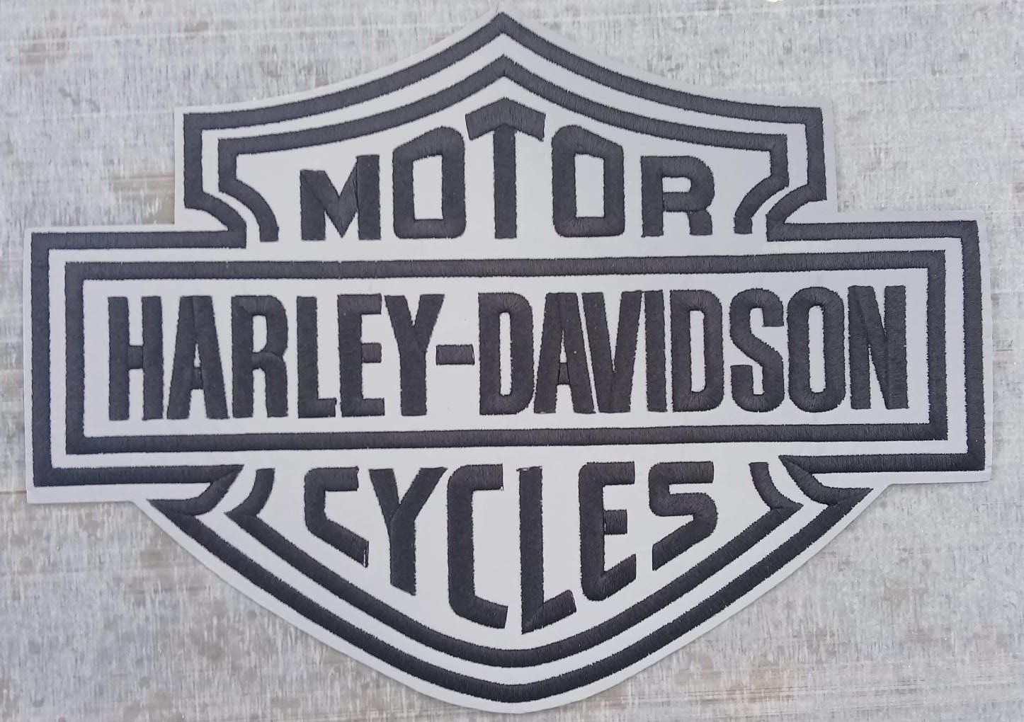 Harley-Davidson patch, écusson logo J120 (Neuf avec emballage d'origine ...