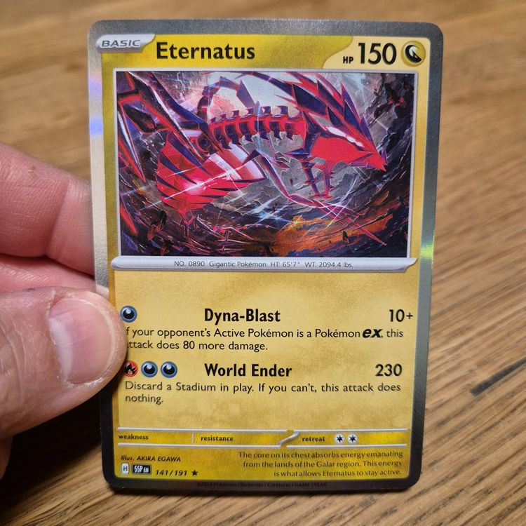 Eternatus Holo 141/191 Stürmische Funken (Gebraucht) in Buchs SG für ...