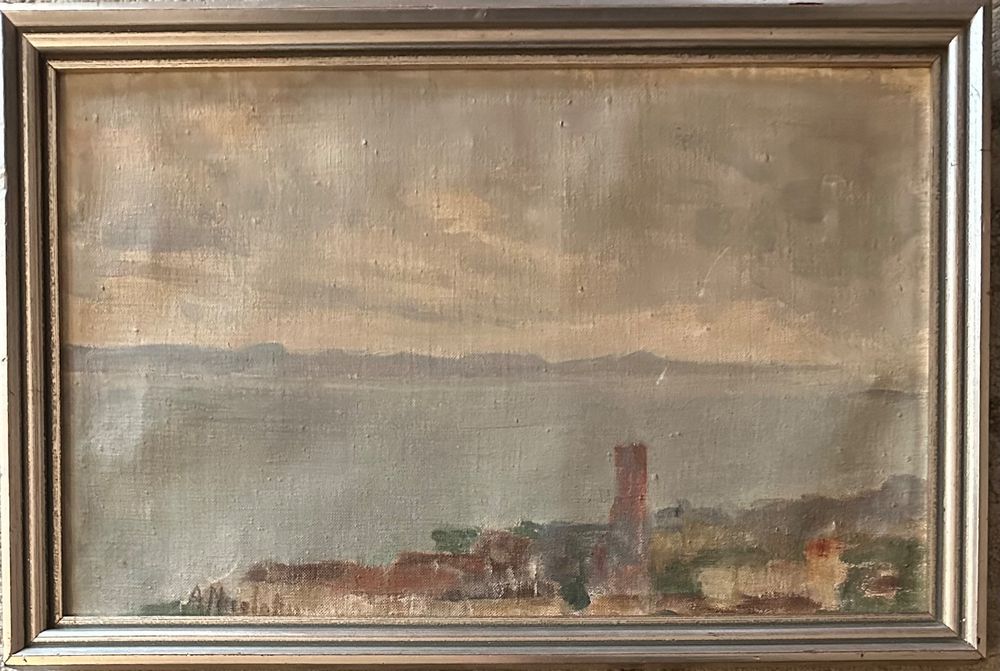 Anfang 20.J.H.See Ansicht Gemälde Unl.Signiert (Gebraucht) in Root für CHF 19 – mit Lieferung ...