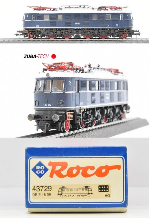 Roco 43729 E-Lok E 18 DB H0 GS mit Analog mit OVP | Kaufen auf Ricardo