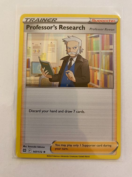 Pokemon Professor's Research 147/172 Holo Brilliant Stars EN (Neu ...