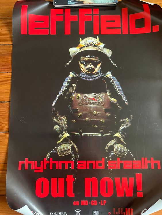 Promo Poster Leftfield Rhythm And Stealth (Gebraucht) in Zofingen für ...