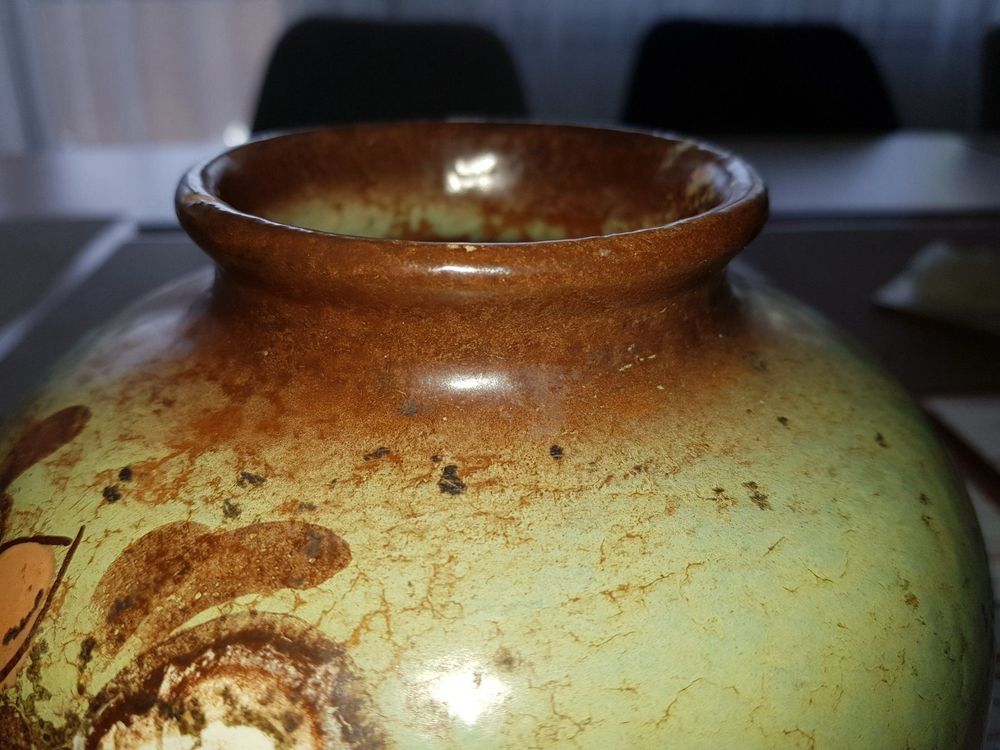 Ancien vase en céramique / alte keramik Vase (Gebraucht) in Cossonay-ville für CHF 23.5 – mit ...