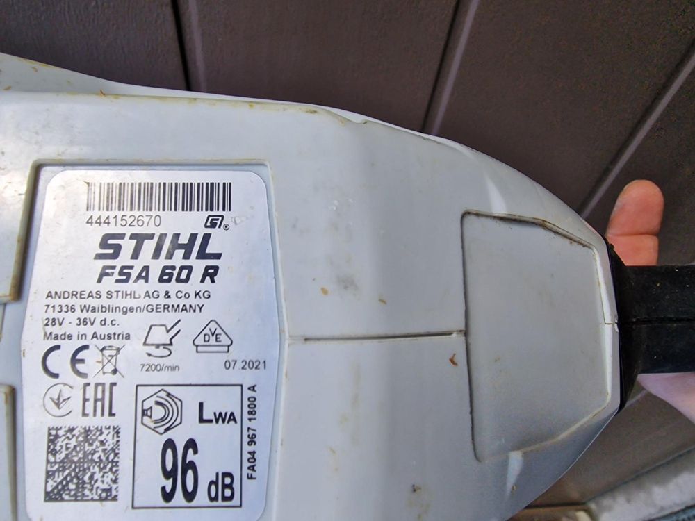 Stihl FSA 60R Akku Rasentrimmer (Gebraucht) in Bichelsee für CHF 89 ...
