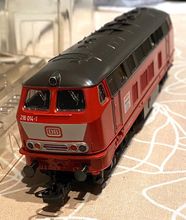 Märklin 3379 Diesellok BR 216 014-1 analog mit OVP (Gebraucht) in Olten für CHF 90 – mit ...
