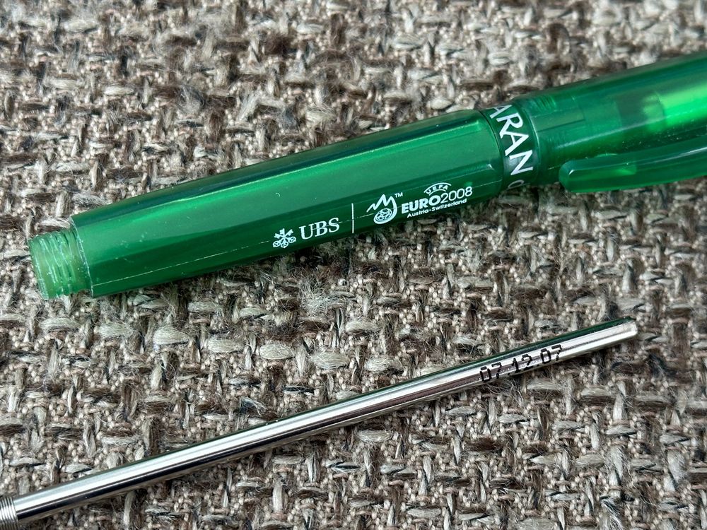 Vintage Kugelschreiber CARAN D‘ ACHE „UBS-UEFA EURO 2008“ (Gebraucht ...